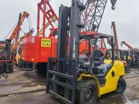 China Komatsu FD50 Used Diesel Forklift Special Genus 5T for sale