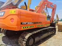 China Breaking Hammer DX300 Used Doosan Excavator With EFI Engine for sale