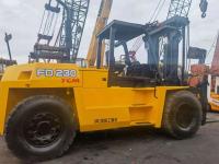 China Second Hand 23 Ton FD230Z TCM Diesel Forklift With ISUZU Engine for sale