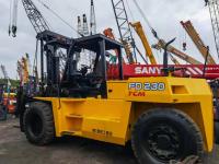 China Second Hand 23 Ton FD230Z TCM Diesel Forklift With ISUZU Engine for sale