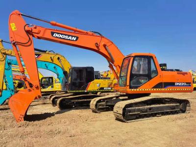 China Doosan DH220-7 2nd Hand Excavator 22 Ton ISUZU Engine for sale