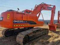 China Doosan DH220-7 2nd Hand Excavator 22 Ton ISUZU Engine for sale