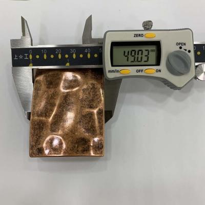 China 38mm 40mm Brass Belt Buckle Rust Proof Nickel Free Anti Oxidation for Men Women for sale