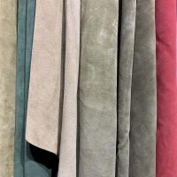 China Woven Faux Crocodile Skin Fabric 2.5mm Thickness Abrasion Resistant PU Leather for Bags Shoes for sale
