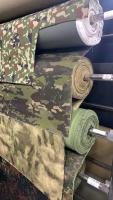 China Camouflage Cloth Fabric 90% Nylon 10% Spandex PU Coating 60 Inch Width for sale