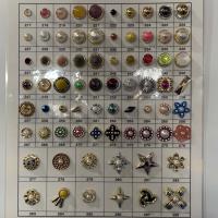 China Metal Resin Plastic Garment Snap Button Bead 5mm to 20mm for Bags Shoes Sports Goods for sale