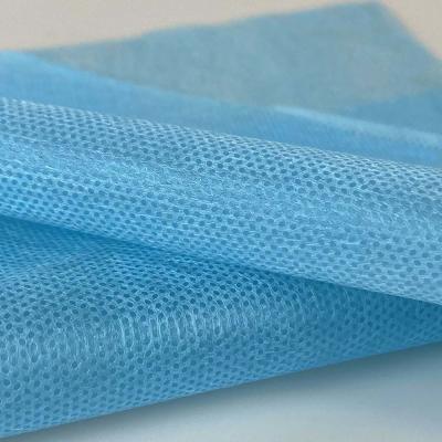 China 35GSM Spunbonded Non Woven Fabric PP Meltblown Hot Air Cotton 160cm Width for sale