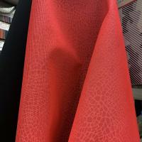 China PU PVC Waterproof Coated Synthetic Color Changing Fabric 2mm Thickness 60 Inch Width for sale