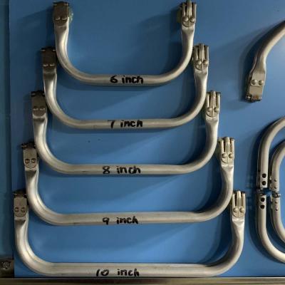 China Brass Aluminum Bag Frame Metal Hook 10mm Thickness for Handbag Luggage Accessories for sale