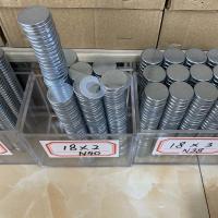 China Strong Neodymium Magnet Block 10mm 20mm for Bag Making Accessories and Garments for sale