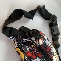 China L35cm 0.3kg Sports Chest Bag Waist Pack Anti Theft Running Belt Nylon Zipper for sale