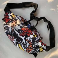 China L35cm 0.3kg Sports Chest Bag Waist Pack Anti Theft Running Belt Nylon Zipper for sale