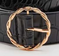 China Zinc Alloy Circle Chain Pin Buckle Double O Ring Metal Accessories 15mm 30mm for Ladies Belt Shoes Bags Garments for sale