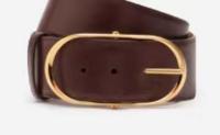 China Custom Alloy Pin Buckle PU Leather Women Belt 2.8cm Width 105cm Length OEM for sale