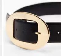 China Custom Alloy Pin Buckle PU Leather Women Belt 2.8cm Width 105cm Length OEM for sale