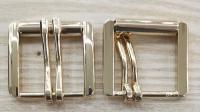 China Anti Brass Pin Belt Buckle Hardware 10mm-40mm Thickness Mixed Colour Nickel Free for sale