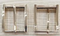 China Anti Brass Pin Belt Buckle Hardware 10mm-40mm Thickness Mixed Colour Nickel Free for sale