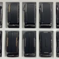 China 38mm Auto Clip Belt Buckle Hardware Black Nickel Free Alloy for Men Women for sale