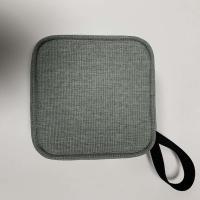 China Nylon Lining Artificial Leather Travel Bathroom Bag 13x13x5cm for Toiletries for sale