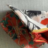 China 10oz Cotton Canvas Pencil Case 0.1kg SGS Certified School Office Supply for sale
