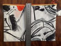 China 10oz Cotton Canvas Pencil Case 0.1kg SGS Certified School Office Supply for sale
