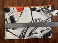 China 10oz Cotton Canvas Pencil Case 0.1kg SGS Certified School Office Supply for sale