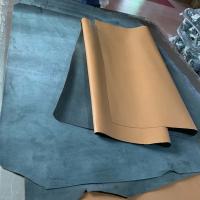 China 1.13M Artificial Leather Fabric Bovine Split Finished SGS Certificated for sale