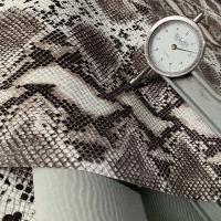 China ODM Microfiber Tiger Woven Leather Fabric for Shoes Bags Belts 1mm-3mm Thickness for sale