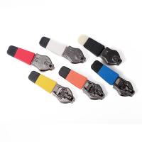 China 100% Metal Alloy Zipper Slider Size 5 Size 8 Invisible Concealed for Bags Garments for sale