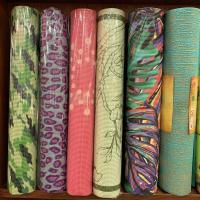 China Recycled Neoprene Rubber Fabric Sheets 0.4mm-2.5mm PVC Foam Coated for Table Mats Carpet for sale