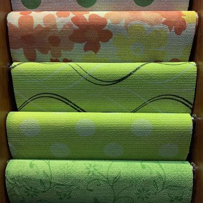 China Recycled Neoprene Rubber Fabric Sheets 0.4mm-2.5mm PVC Foam Coated for Table Mats Carpet for sale