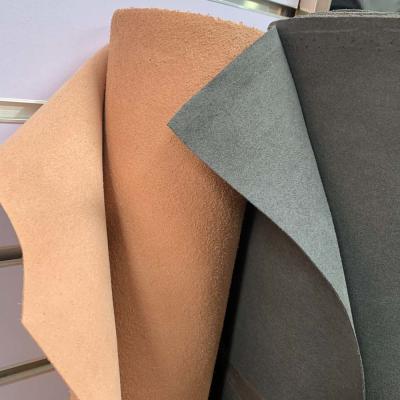China Super Microfiber Mixed Color Fabric 0.4mm-3mm for Shoes Bags Belts Garments for sale