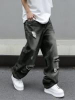 China Daily Casual Mid Waist wholesale skinny jeans mens Distressed Breathable Custom (KK2517) for sale