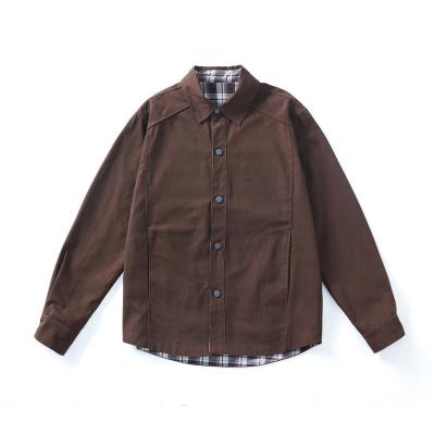 China Daily Cotton Windproof lightweight jacket wholesale Blue Coffee Cotton 100% Custom (YY-JK01) for sale