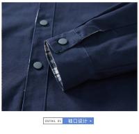 China Daily Cotton Windproof lightweight jacket wholesale Blue Coffee Cotton 100% Custom (YY-JK01) for sale