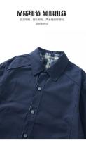 China Daily Cotton Windproof lightweight jacket wholesale Blue Coffee Cotton 100% Custom (YY-JK01) for sale