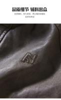 China Daily Ribbed Hem faux leather jacket wholesale Long Sleeve Autumn 2026 Custom (YY-J034) for sale