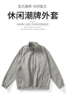 China Windproof Ribbed Hem Ribbed Cuff mens casual leather jackets Long Sleeve Autumn 2026 Custom (YY-7726) for sale