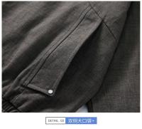 China Windproof Ribbed Hem Cotton 100% mens casual leather jackets Ribbed Cuff Long Sleeve Custom (YY-6066) for sale