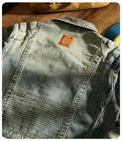 China Daily Fabric Hem Stone Wash mens denim jacket wholesale Long Sleeve Autumn 2026 Custom (JK764) for sale