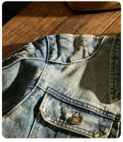 China Daily Fabric Hem Stone Wash mens denim jacket wholesale Long Sleeve Autumn 2026 Custom (JK764) for sale