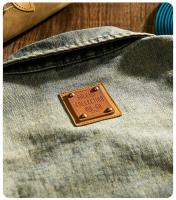 China Daily Fabric Hem Stone Wash mens denim jacket wholesale Long Sleeve Autumn 2026 Custom (JK764) for sale