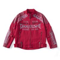 China Panel Black Red Windproof biker jacket wholesale Round Neck Fabric Hem Custom (YY-26616) for sale