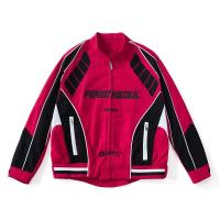 China Black Red Windproof Round Neck biker jacket wholesale Cotton 100% Long Sleeve Custom (YY-9702) for sale