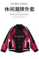 China Black Red Windproof Round Neck biker jacket wholesale Cotton 100% Long Sleeve Custom (YY-9702) for sale