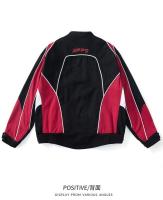 China Black Red Windproof Round Neck biker jacket wholesale Cotton 100% Long Sleeve Custom (YY-9702) for sale