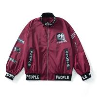 China Ribbed Printed Windproof mens casual leather jackets Long Sleeve Autumn 2026 Custom (YY-1696) for sale