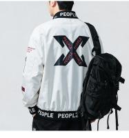China Ribbed Printed Windproof mens casual leather jackets Long Sleeve Autumn 2026 Custom (YY-1696) for sale