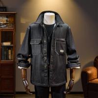 China Warm Winter Regular mens casual leather jackets Black Blue Long Sleeve Custom (CS038) for sale