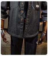 China Warm Winter Regular mens casual leather jackets Black Blue Long Sleeve Custom (CS038) for sale